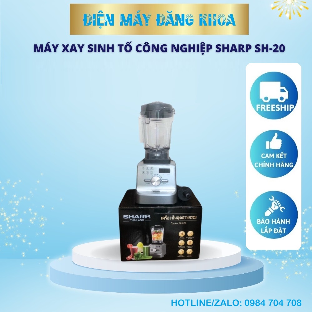 Máy xay sinh tố công nghiệp Sharp SH-20 công suất 2400W - Điện Máy Đăng ...